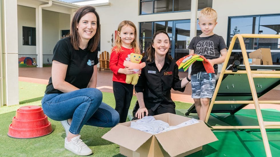 Sunkids partner with Baby Give Back. - Sunkids Children's Centres